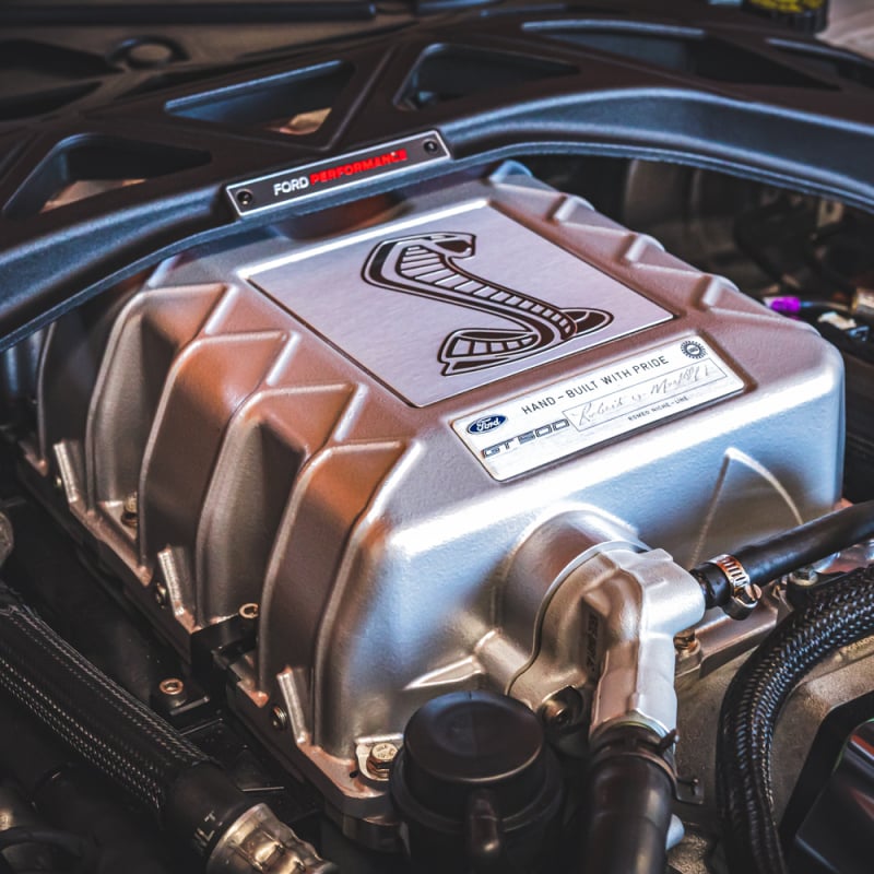 VMP 2020+ Ford Predator Engine Supercharger Lid Upgrade - Silver - 5 ...