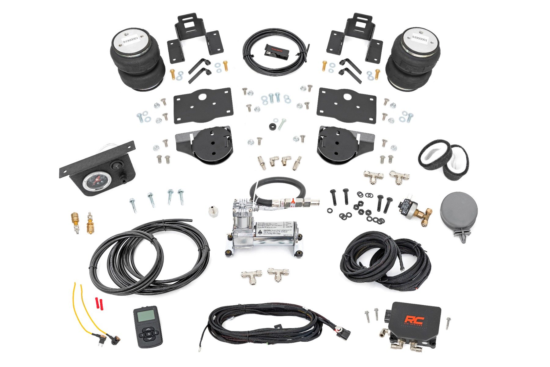 Air Spring Kit w/compressor | Wireless Controller | Ram 1500 4WD (2019 ...