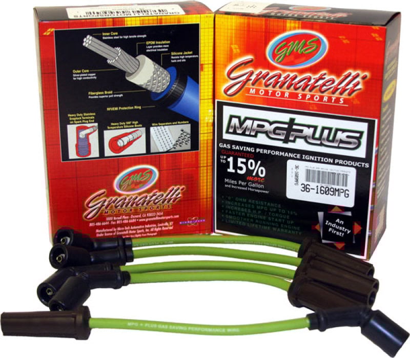 Granatelli 80-81 Nissan 260Z/280Z 6Cyl 2.8L MPG Plus Ignition Wires - 5 ...