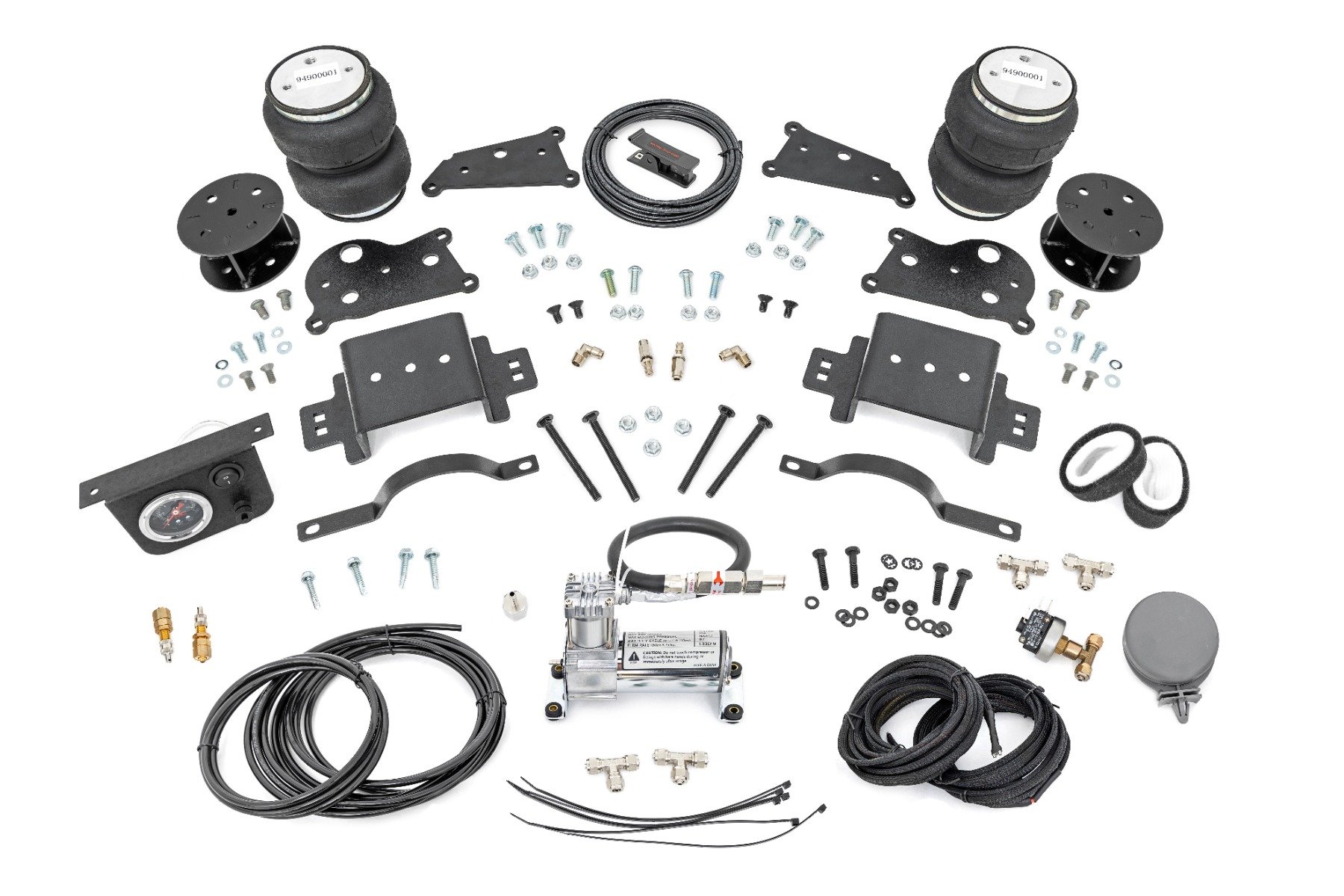 Air Spring Spacer Kit w/ Compressor | 5" Lift | Ram 2500 4WD (2014-2025 ...