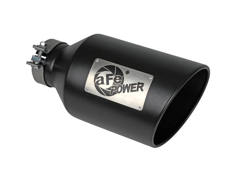 aFe Power MACH Force-Xp 409 Stainless Steel Clamp-on Exhaust Tip Black ...