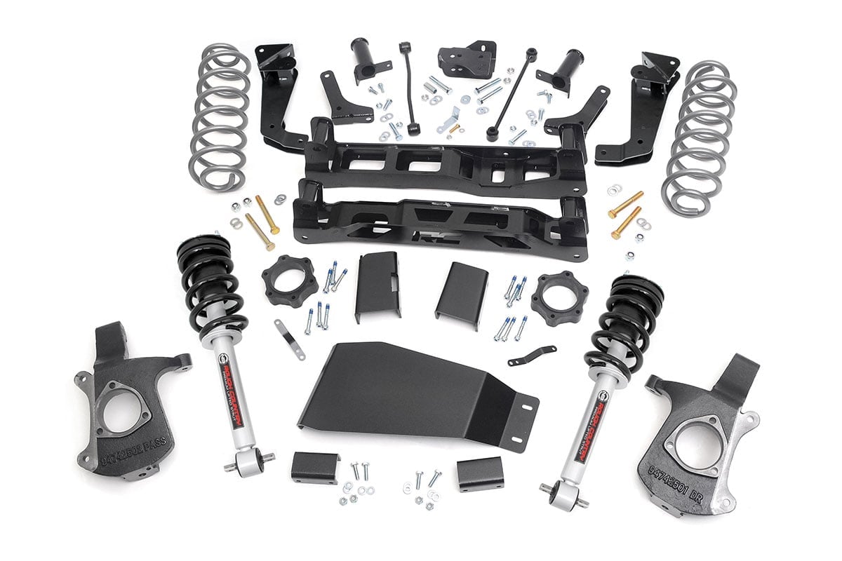 7 Inch Lift Kit | N3 Struts | Chevy/GMC SUV 1500 2WD/4WD (2007-2014 ...